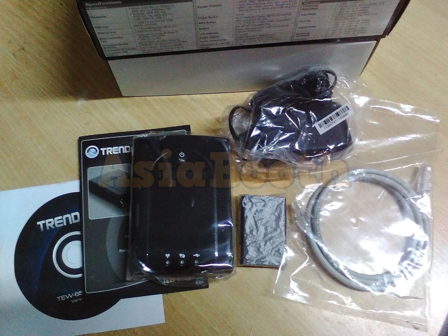 TRENDnet TEW-655BR3G 3G 4G Portable Wireless Router - Asia Booth