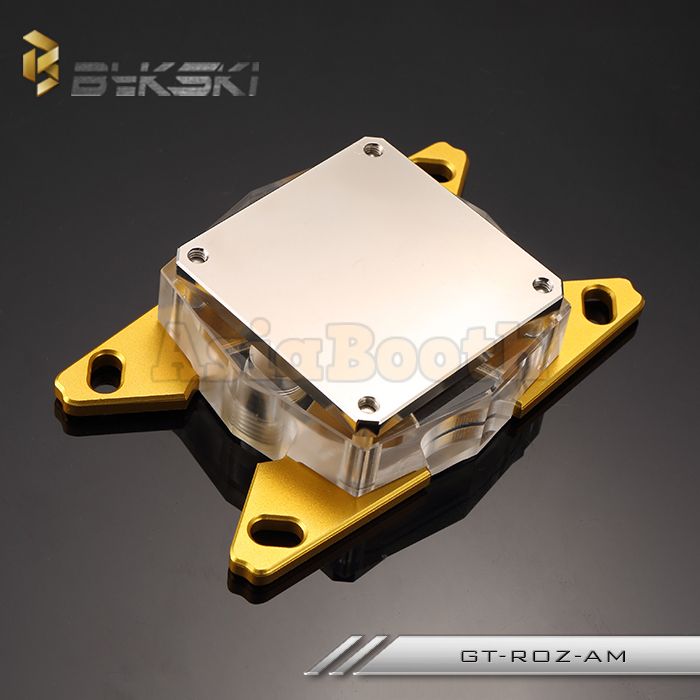 AMD Ryzen CPU Water Cooling Block Transparent Acrylic - BYKSKI GT-ROZ ...