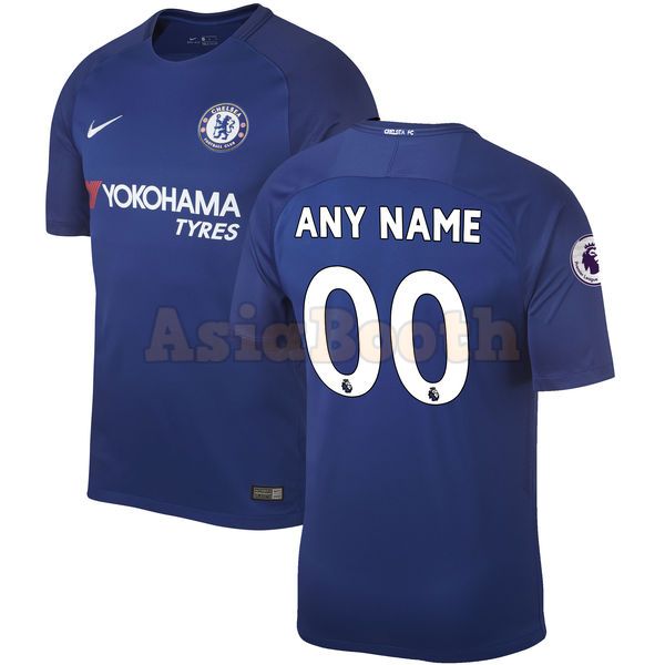 2017-2018 Chelsea FC Home Jersey Shirt For Men Dri-FIT (Personalized ...