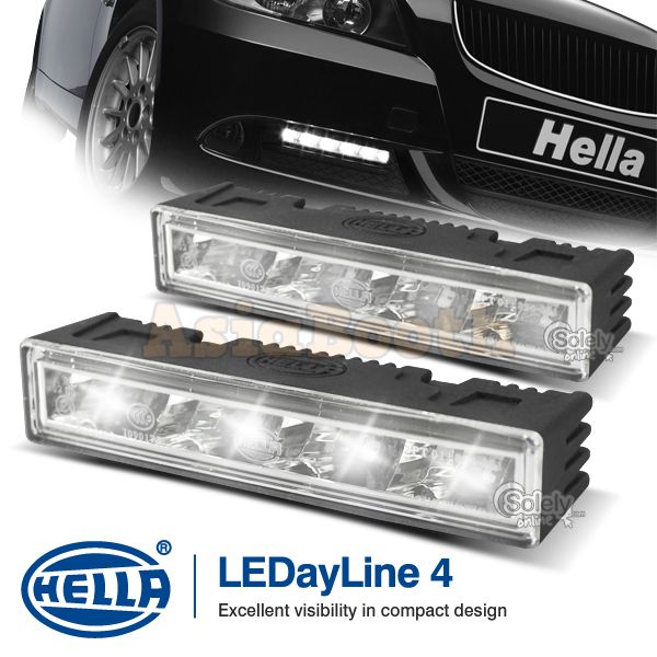 HELLA DRL LEDayLine 4 - Universal Daytime Running Light For Car - Asia ...