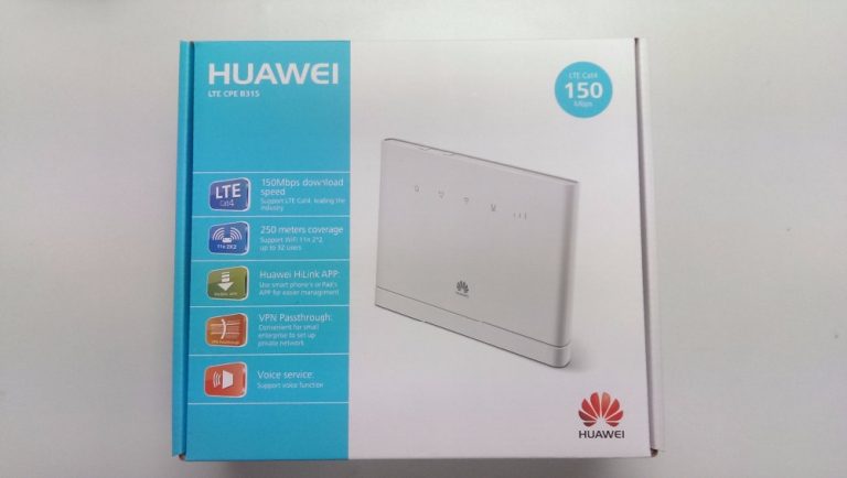 Huawei B315s-607 4G LTE CPE Home Router Unlocked - Asia Booth
