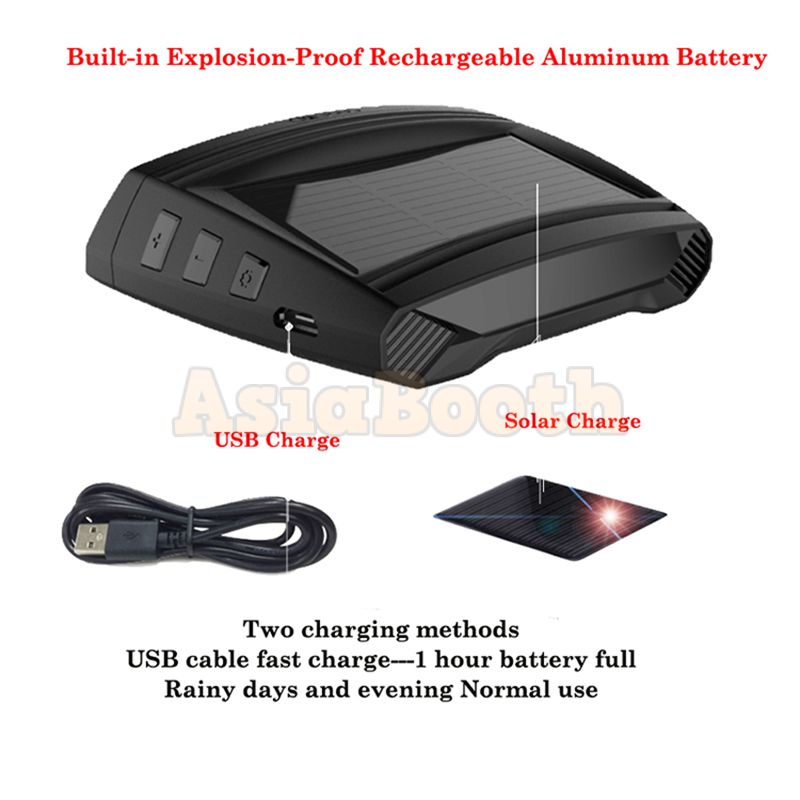 CAREUD T802 Universal TPMS Tire Pressure Monitor For Car - Solar Panel ...