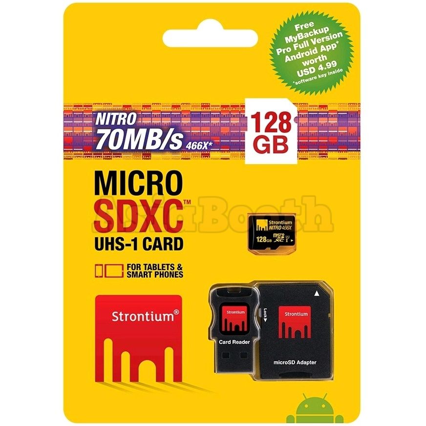 Strontium Nitro MicroSD SDXC UHS-I TF Card Class10 With Adapter - Asia ...