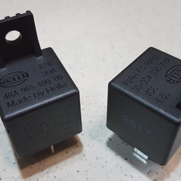 HELLA Relay 4 Pin 12v 30A (2 Pieces) - Asia Booth