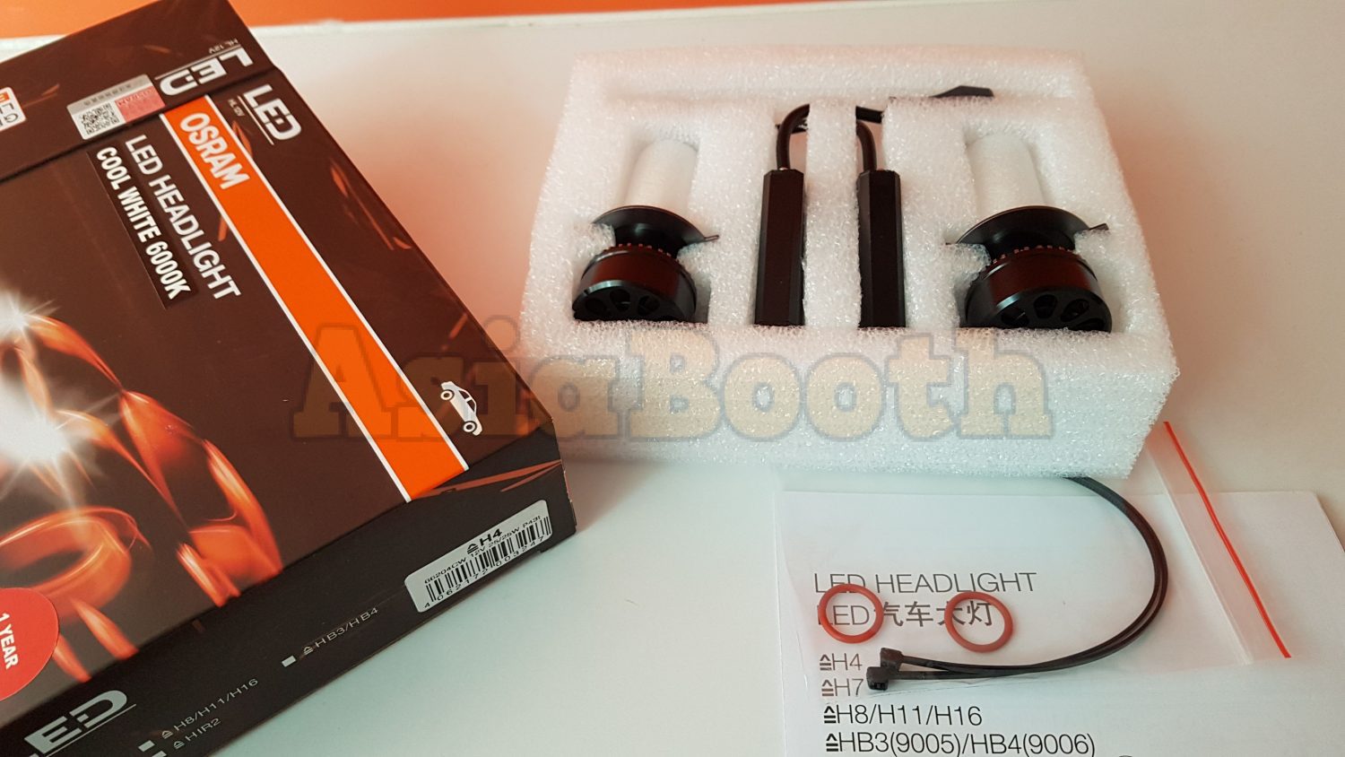 OSRAM LED Headlight LED Retrofit Conversion Kit 12Volt – H4 9003 6000K ...