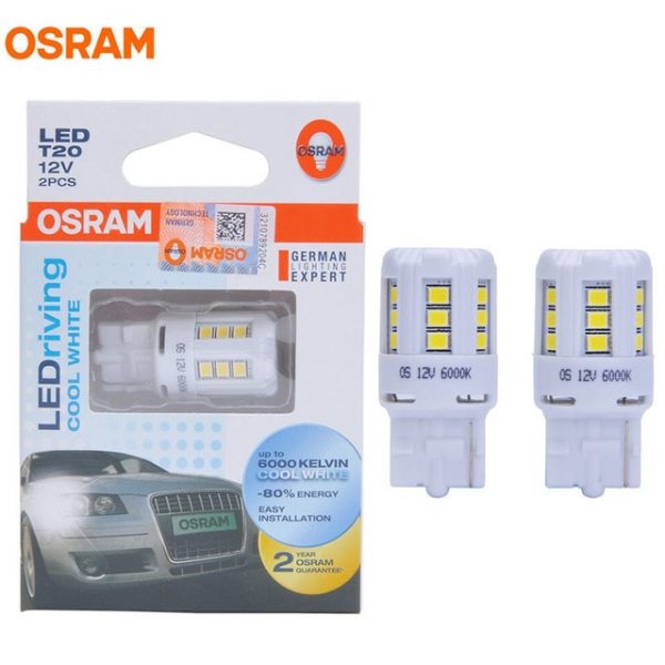 OSRAM LEDriving T20 W21W LED 7705CW 7705R 7705YE - Asia Booth