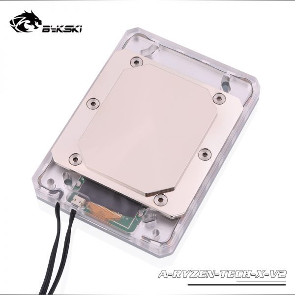 Bykski CPU Water Cooling Block for AMD With OLED Display - A-RYZEN-TECH ...