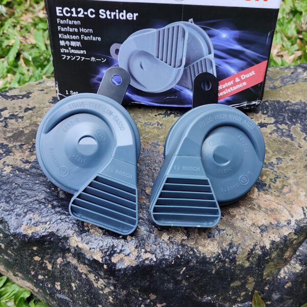 BOSCH EC12-C Strider 12 Volt Trumpet Horn For Car Truck & Motorcycle ...
