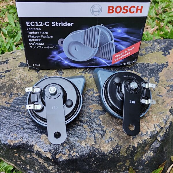 BOSCH EC12-C Strider 12 Volt Trumpet Horn For Car Truck & Motorcycle ...