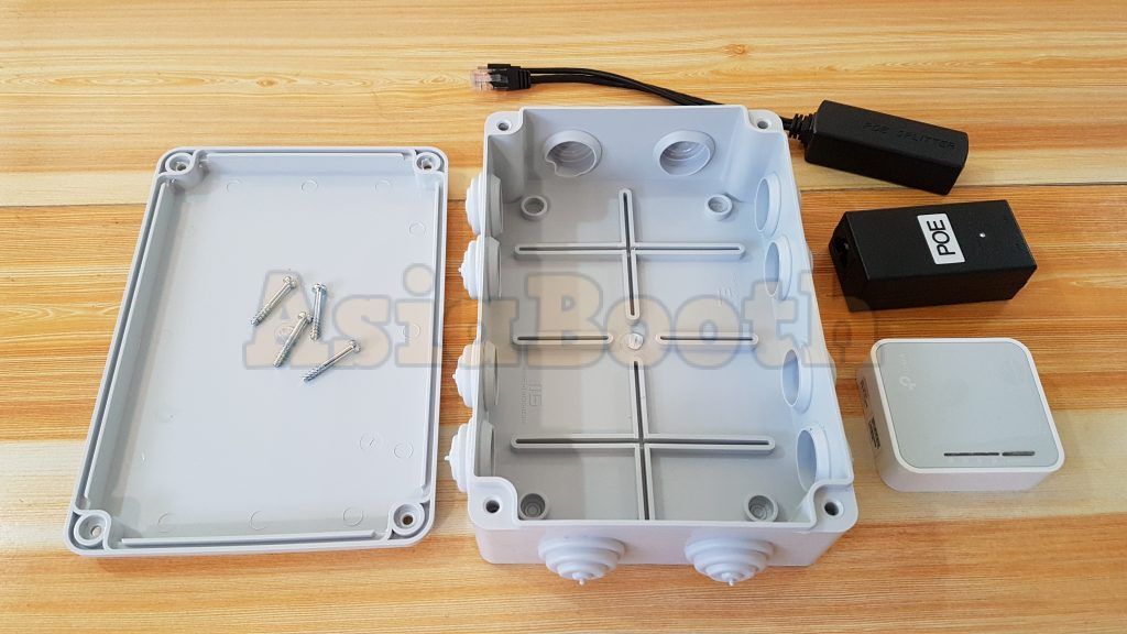 Custom Outdoor 4G/5G/6G Modem Router With IP65 Box - Asia Booth