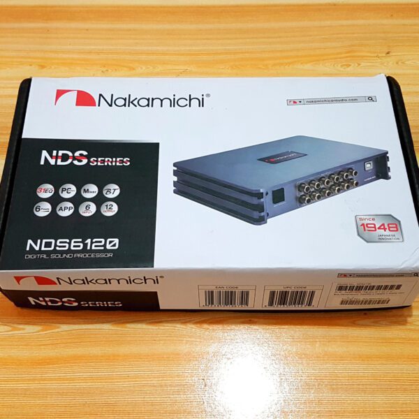 Nakamichi NDS6120 Car Audio HD Digital Signal Processor 12Ch DSP 31 EQ - Asia Booth