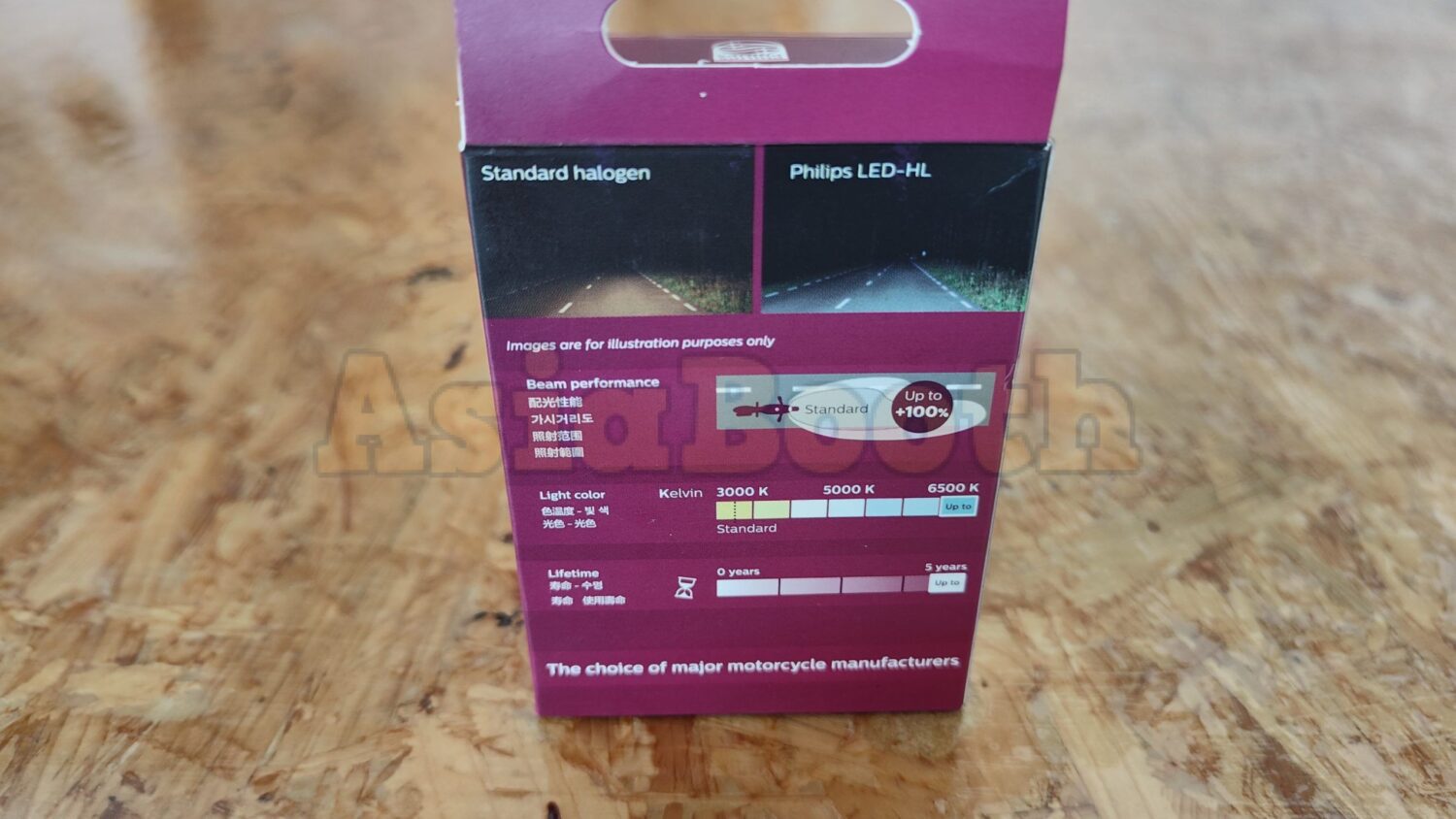 PHILIPS LED Ultinon LED-HL HS1 Performance For Motorcycle Scooter or ...