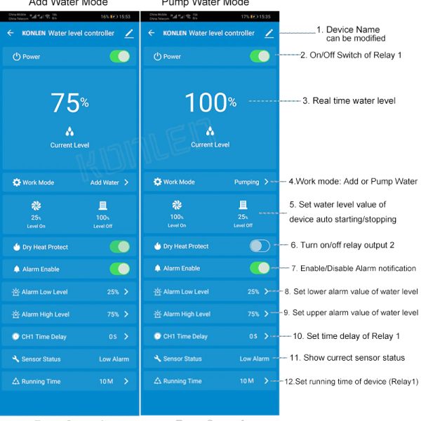 Smart Water Level Controller - Tuya Smart Home IoT Irrigator - Asia Booth