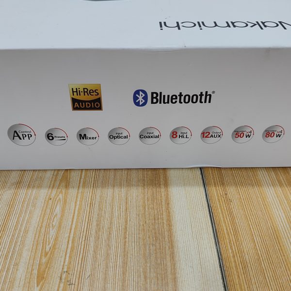 NAKAMICHI NDST550A Car Hi-Res Audio Digital Signal Processor Amplifier 12 Ch. - Asia Booth