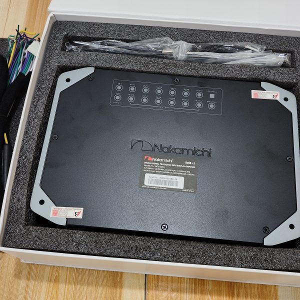 NAKAMICHI NDST550A Car Hi-Res Audio Digital Signal Processor Amplifier 12 Ch. - Asia Booth